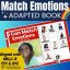 Match Emotions & Feelings – Adapted Interactive Book Aligned with ABLLS ...