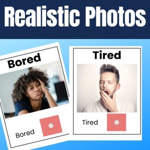 Match Emotions & Feelings – Adapted Interactive Book Aligned with ABLLS ...