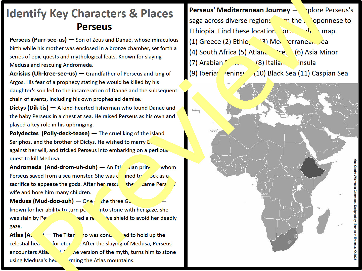 4 Demigods | Greek and Roman Mythology Thematic Unit Middle and High ...
