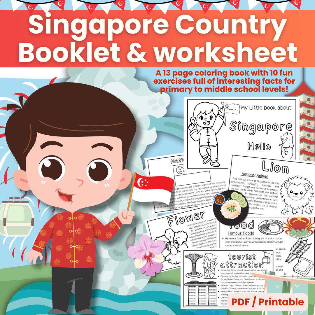 Explore India: Country Booklet & Worksheets for Elementary to Middle ...