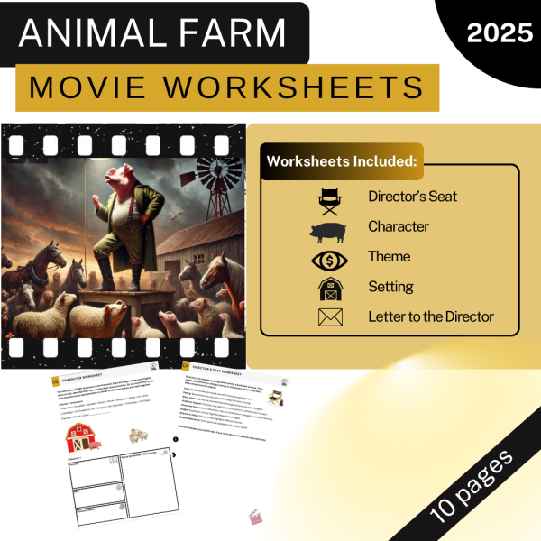 Animal Farm Movie Worksheets | Made By Teachers