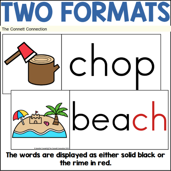 Digraph CH Word Wall Cards | Made By Teachers