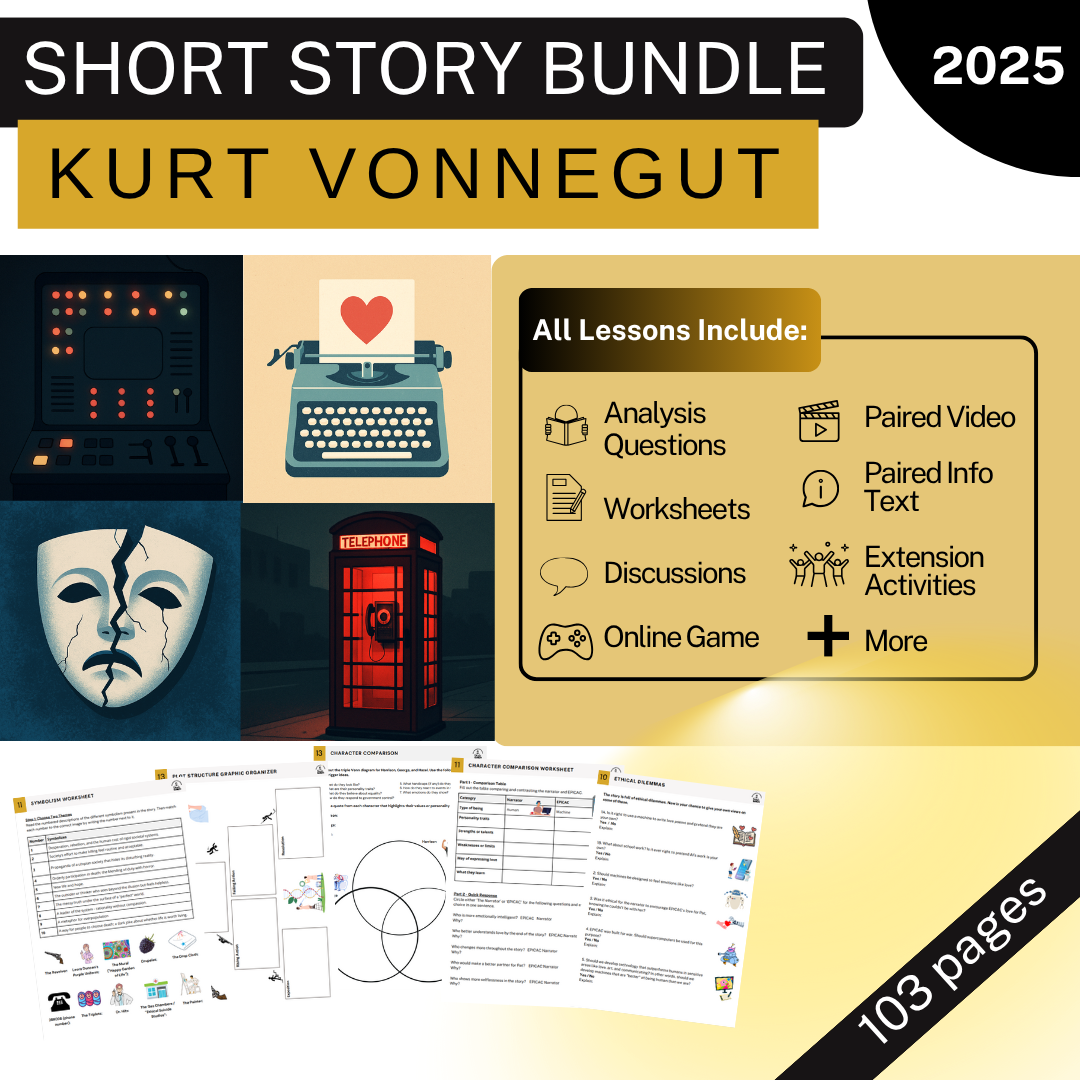 Gary Soto Bundle - Short Story Unit - The Jacket, No-Guitar Blues ...