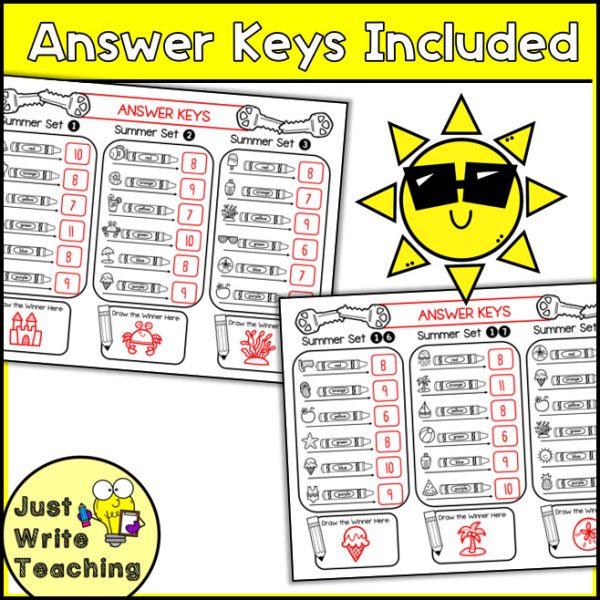 Find, Color, Count! - Summer Enrichment Games | Made By Teachers