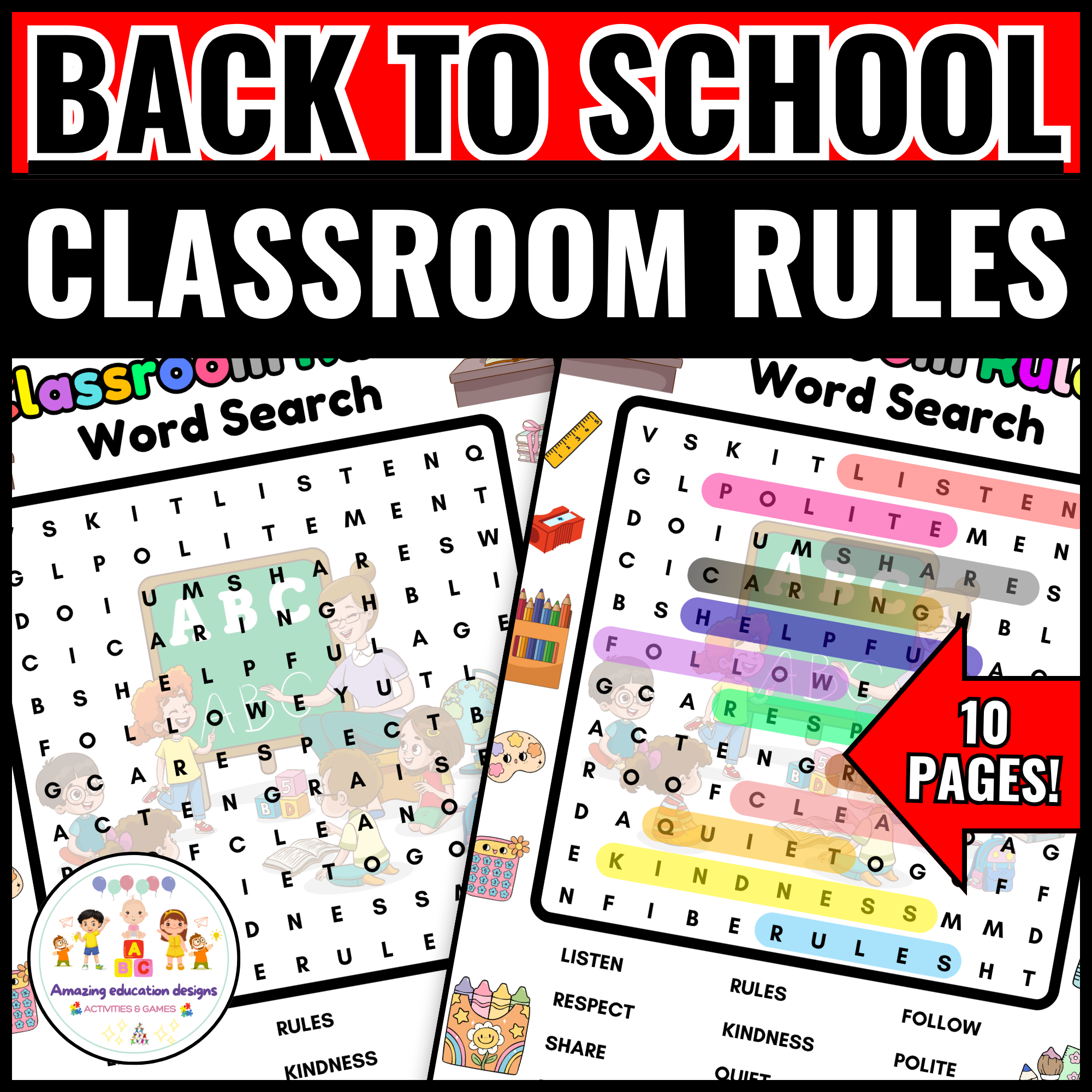 End of the Year: Camping Puzzles Activities Worksheets | Made By Teachers