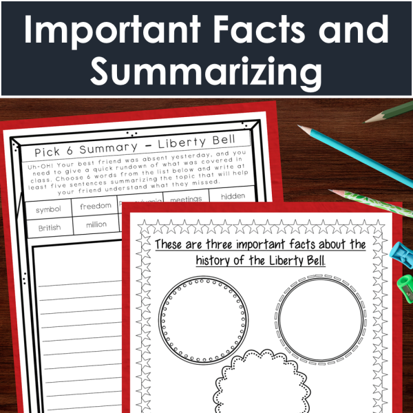 American Symbols Reading Comprehension Activities - Facts About the ...