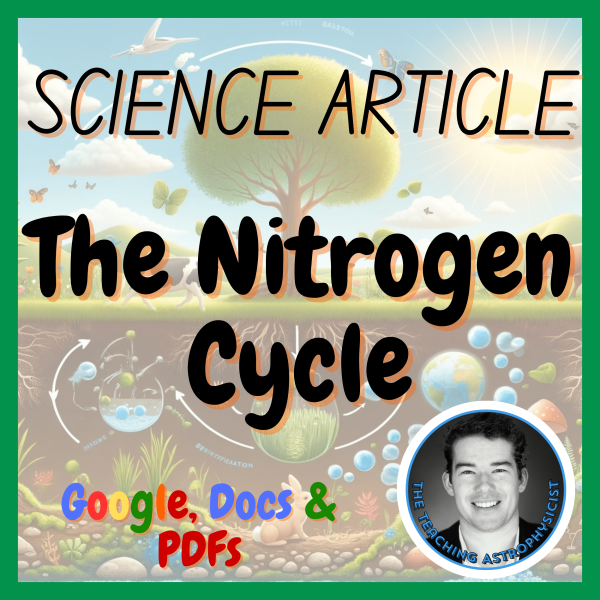 The Nitrogen Cycle | Biology Science Reading Comprehension Passage ...