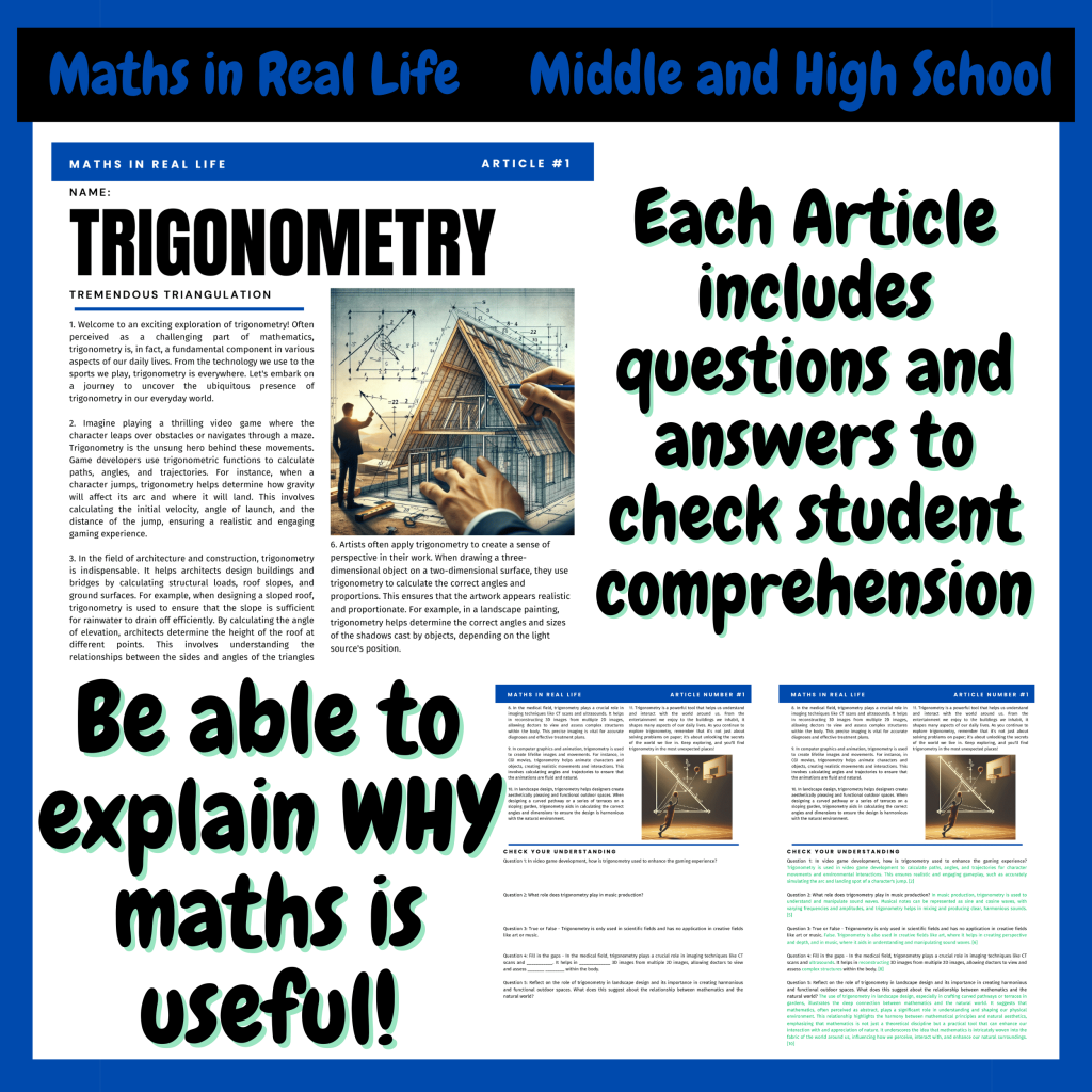 Bus Driver Maths | Maths in Real Life | Article #12 | Literacy | Print ...