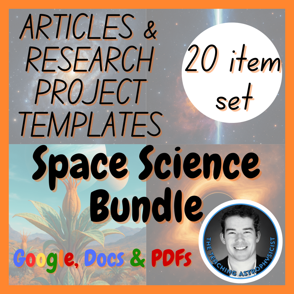 Space | 10 Science Reading Passages w Questions + 10 Research Project ...