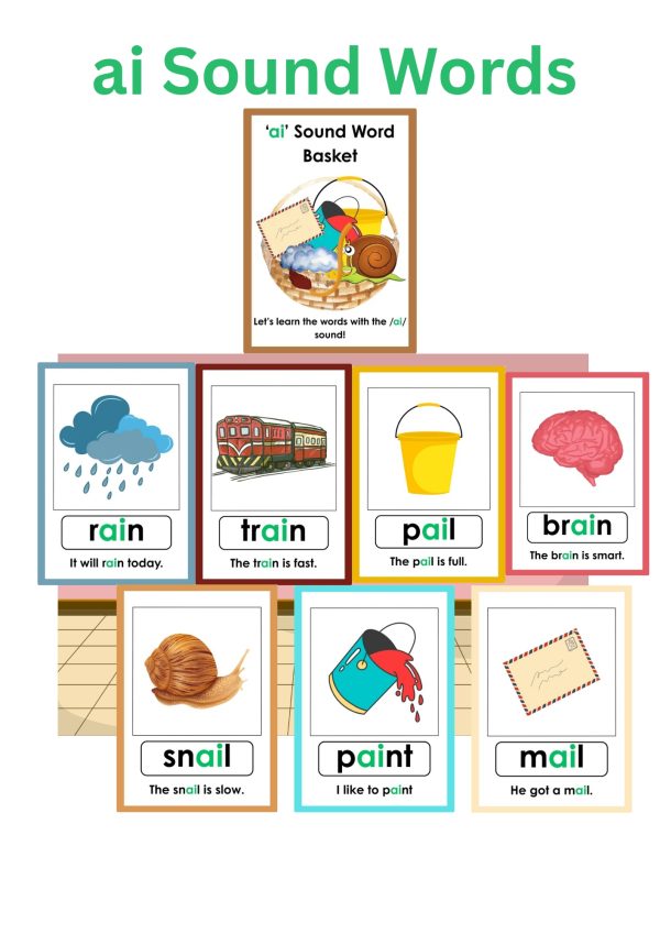 ai Sound Words Poster for Foundation Phase | Made By Teachers
