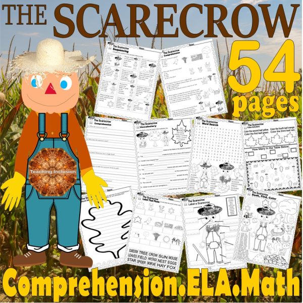 The Scarecrow Fall Read Aloud Book Companion Reading Comprehension ...