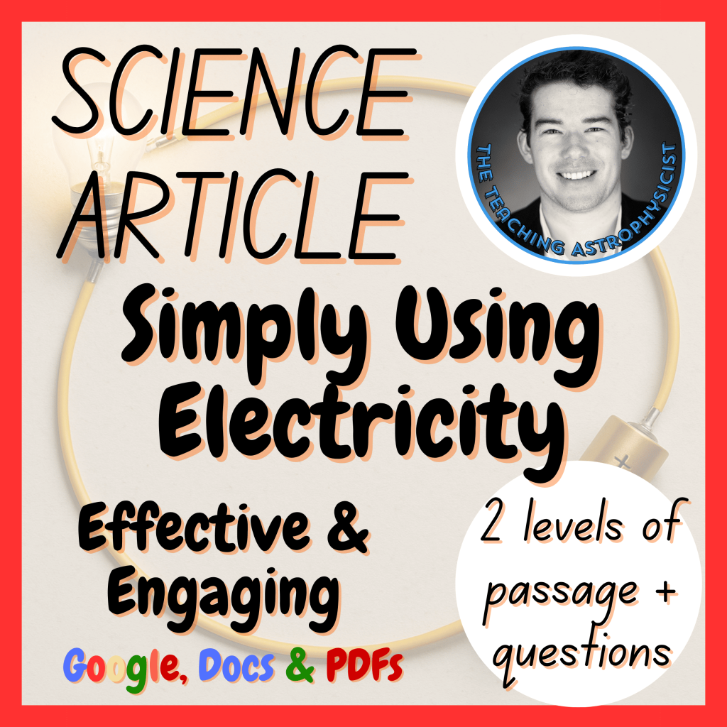 Simply Using Electricity | Physics Reading Comprehension 2 Passage ...