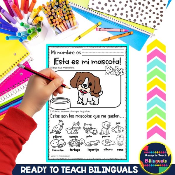 Todo Sobre Mi | Spanish Worksheets for The First Days of School - Made ...