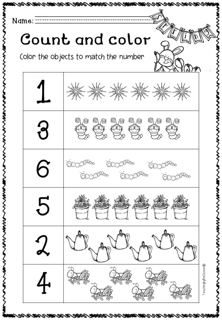 Kindergarten Math NO PREP Spring | Made By Teachers