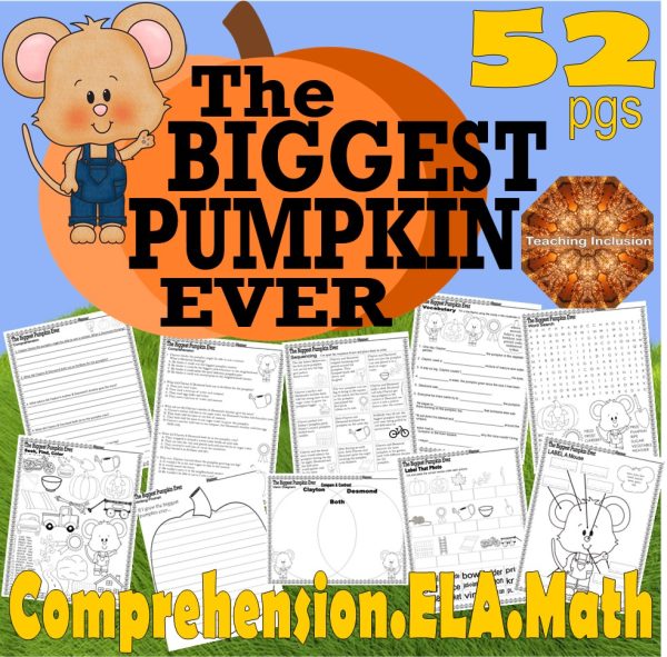 The Biggest Pumpkin Ever Halloween Read Aloud Book Companion ...