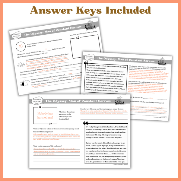The Odyssey Adapted Study (Part 1) | Engaging Podcast + Close Reading ...