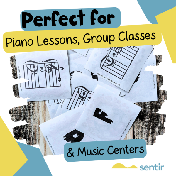 Monster Memory – Treble Clef C Position Note Naming | Printable Music ...