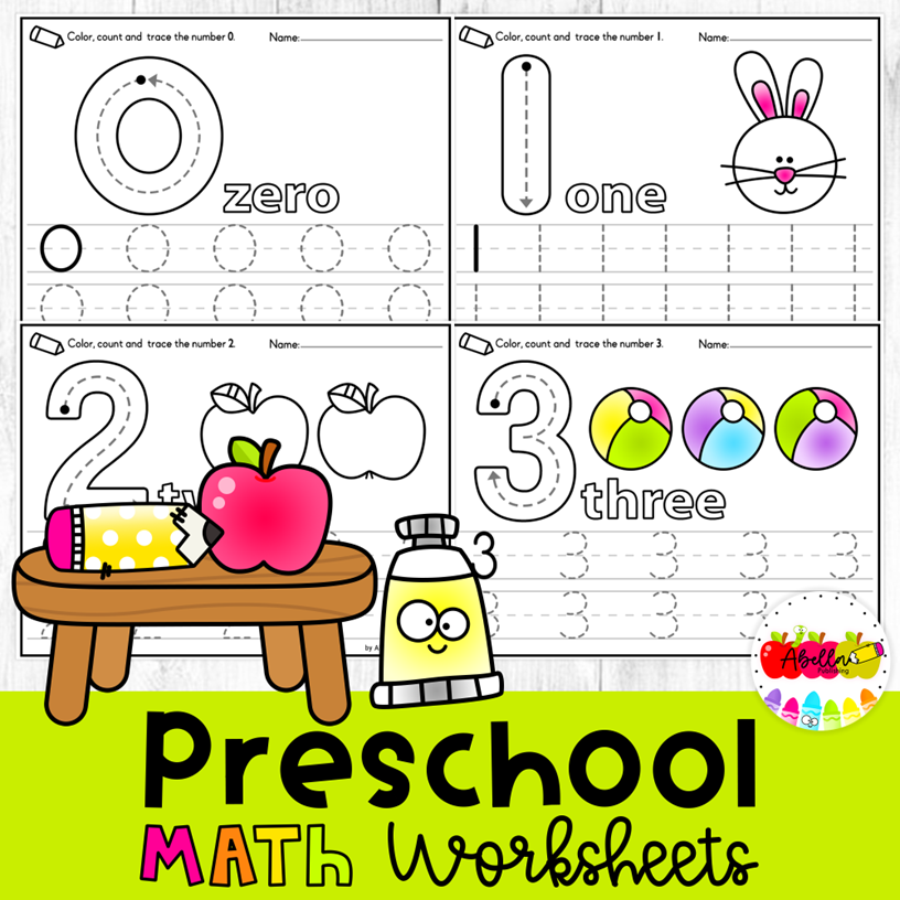 Number 0 Worksheets For Pre K
