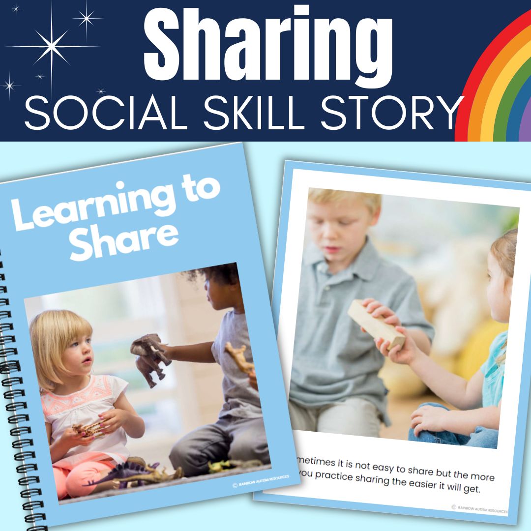 Asking a Friend to Play Social Story with Real Photos | Autism Social ...