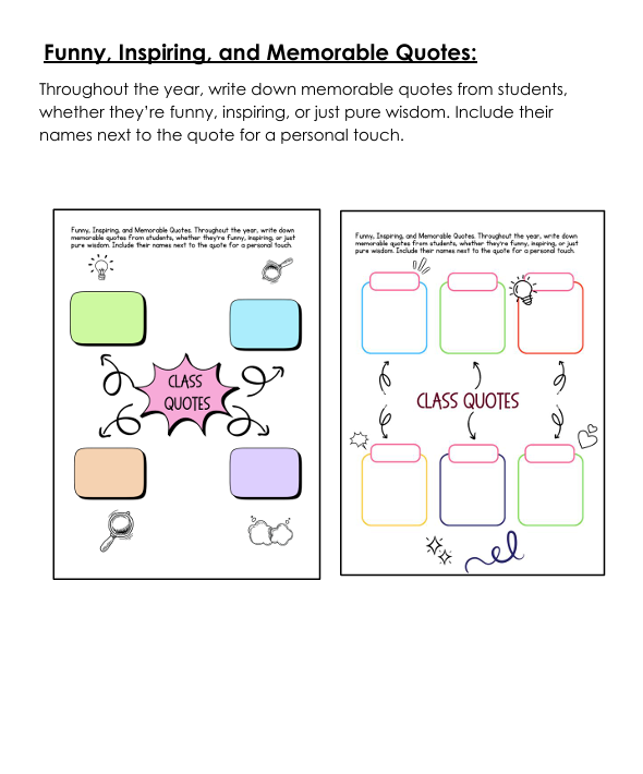 Goodbye Student-Teacher Memory Book Thank you gift Goodbye gift book ...