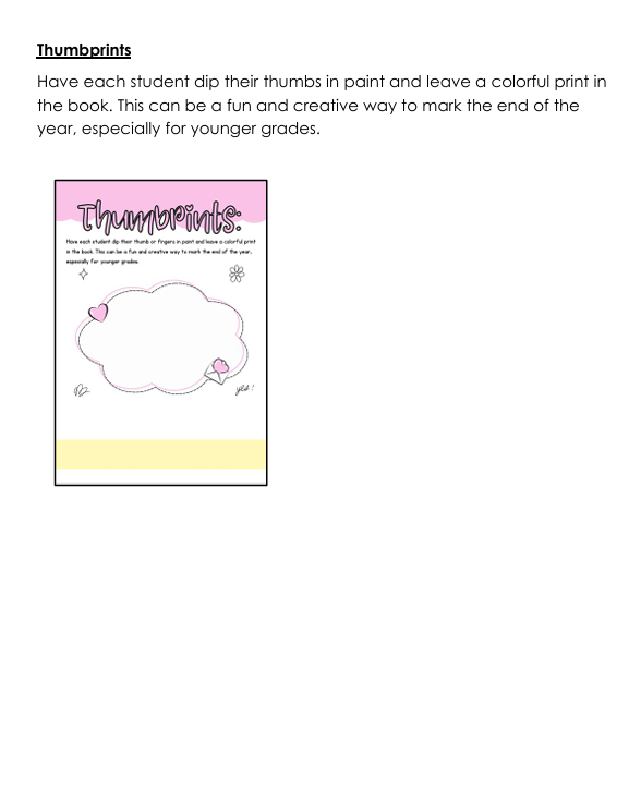 Goodbye Student-Teacher Memory Book Thank you gift Goodbye gift book ...