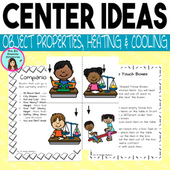 Object Properties Heating and Cooling Unit Center Ideas | Made By Teachers