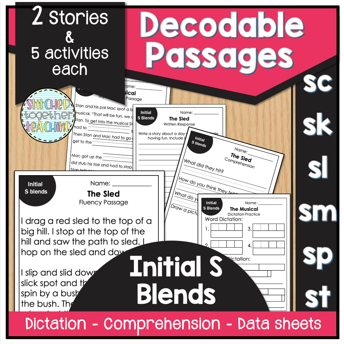 Decodable Reading Passages EA long A sound- Orton Gillingham and ...