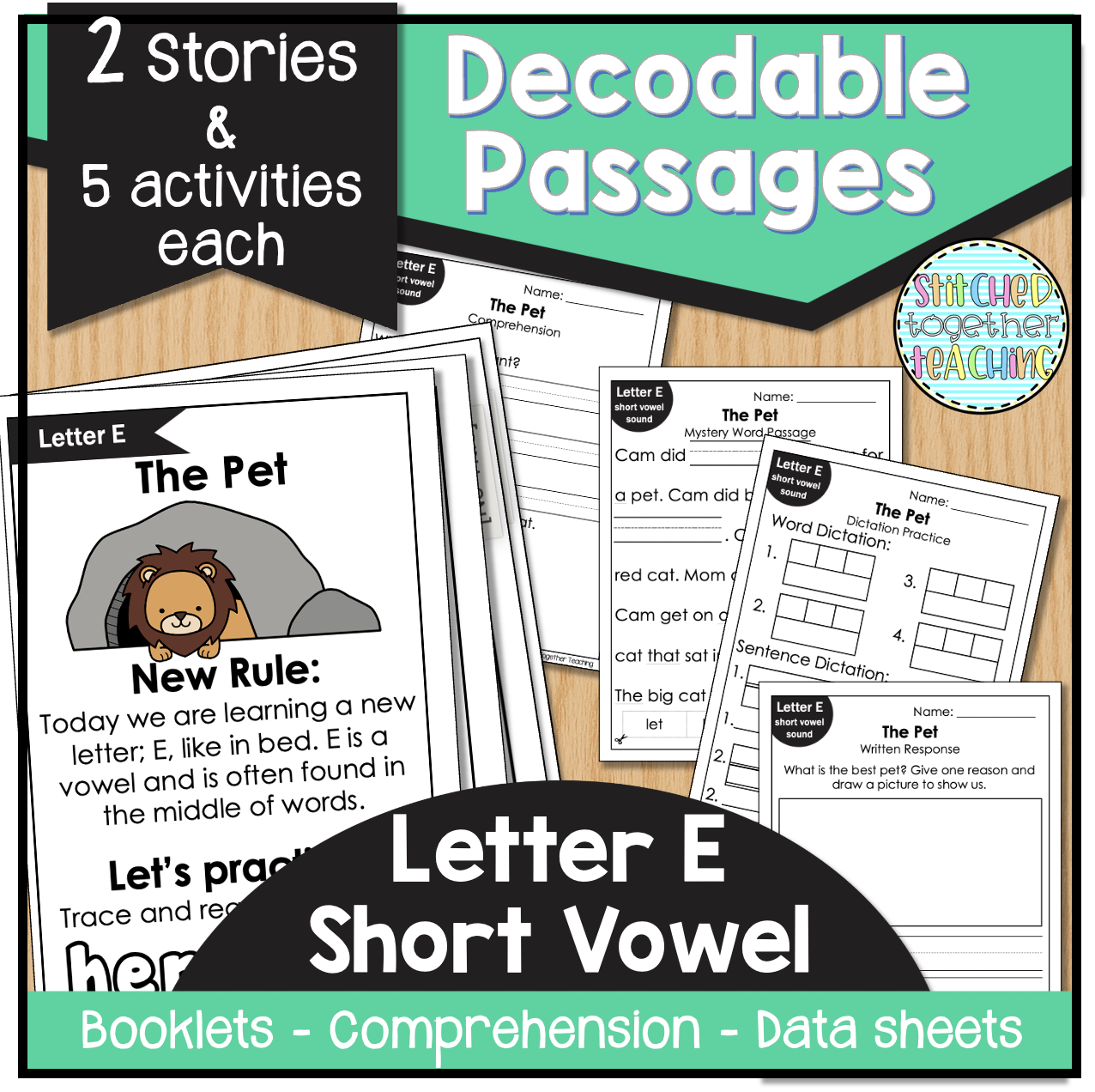 Prefixes Decodable Reading Passages and Worksheets for Orton Gillingham ...