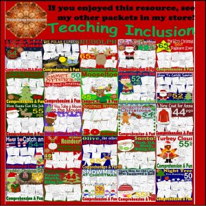 Rudolph the Red-Nosed Reindeer Christmas Read Aloud Book Companion ...