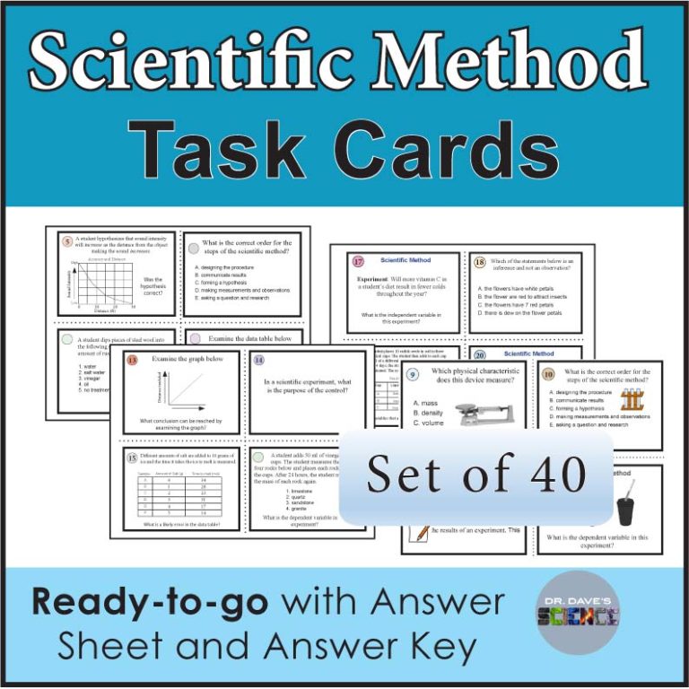 Scientific Method Bundle Worksheets Activity PowerPoint - Made By Teachers