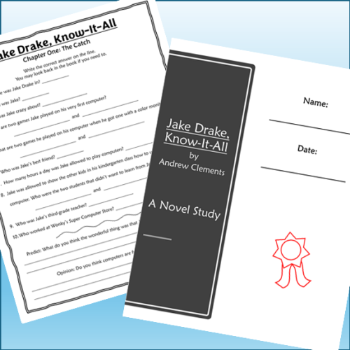 Jake Drake, Know-It-All Novel Study | Made By Teachers
