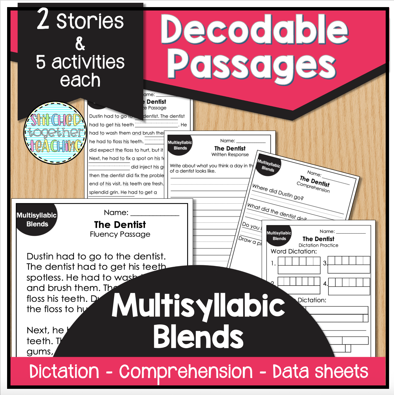 Hard and Soft G Decodable Reading Passages and Worksheets Orton ...