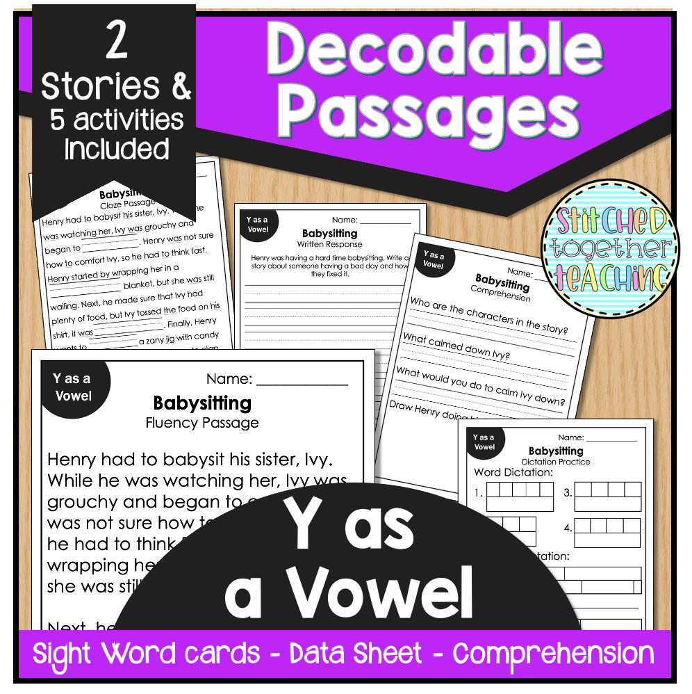 Decodable Reading Passages SCHWA- Orton Gillingham and Science of ...