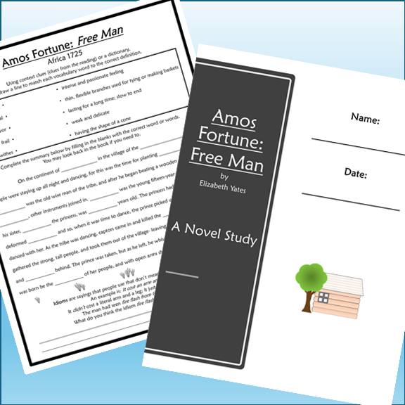 Amos Fortune: Free Man Novel Study - Made By Teachers