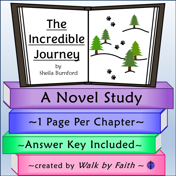 The Incredible Journey Novel Study - Made By Teachers
