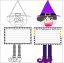 Halloween Witch Writing Prompt Bulletin Board Craft Art Activity NO ...
