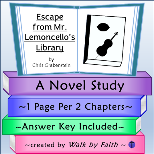 Escape from Mr. Lemoncello's Library Novel Study - Made By Teachers