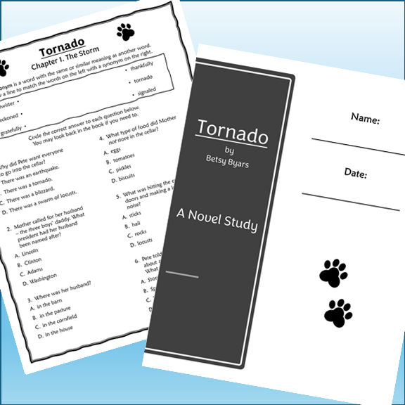 Tornado Novel Study - Made By Teachers