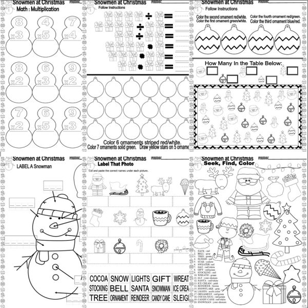 Snowmen at Christmas Read Aloud Book Study Companion Reading ...