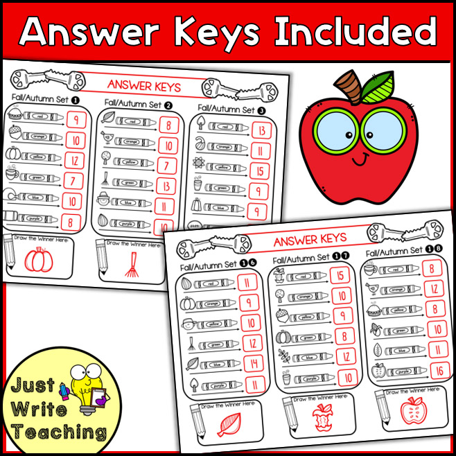 Find, Color, Count! - Fall & Autumn Enrichment Games | Made By Teachers