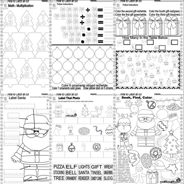 How to Catch an Elf Christmas Read Aloud Book Study Companion Reading ...