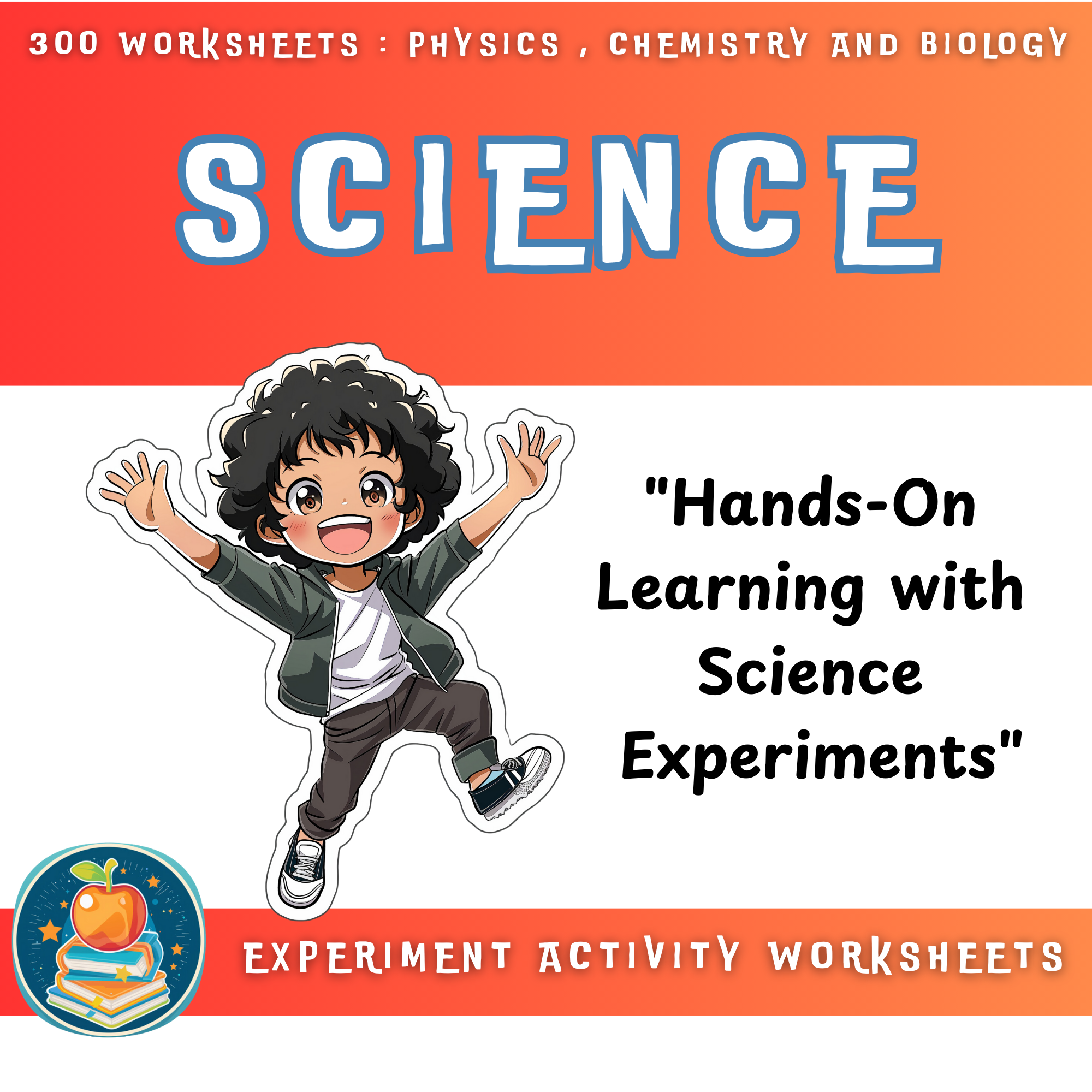 Science Experiments Activity Worksheets Bundle ( Physics , Chemistry ...