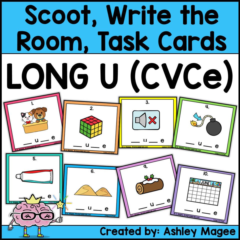 CVC Scoot! Short o Edition - Scoot, Write the Room or Task Cards Center ...