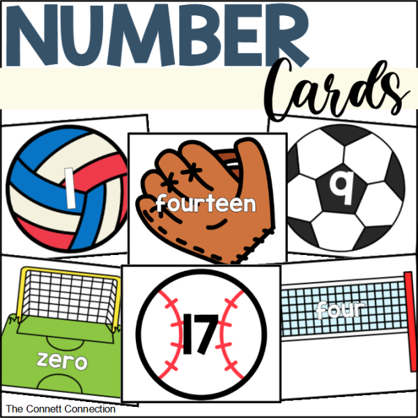 Sports Alphabet and Number Flash Cards and Puzzles | Made By Teachers
