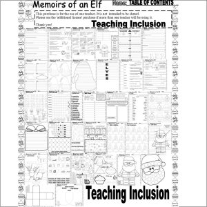 Memoirs of an Elf Christmas Read Aloud Book Study Companion Reading ...