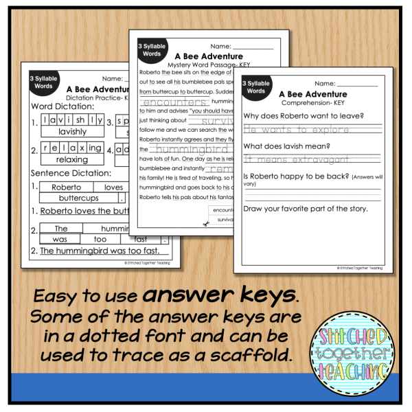 Vowel Team OO Short U Sound Decodable Reading Passages using Orton ...