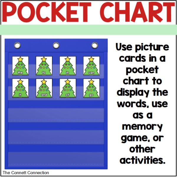 Christmas Sight Word Cards for Fry 1-100 | Made By Teachers