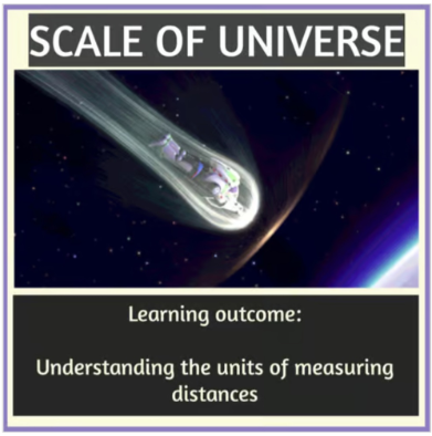 Size and Scale of the Universe Unit - Astronomy | Made By Teachers