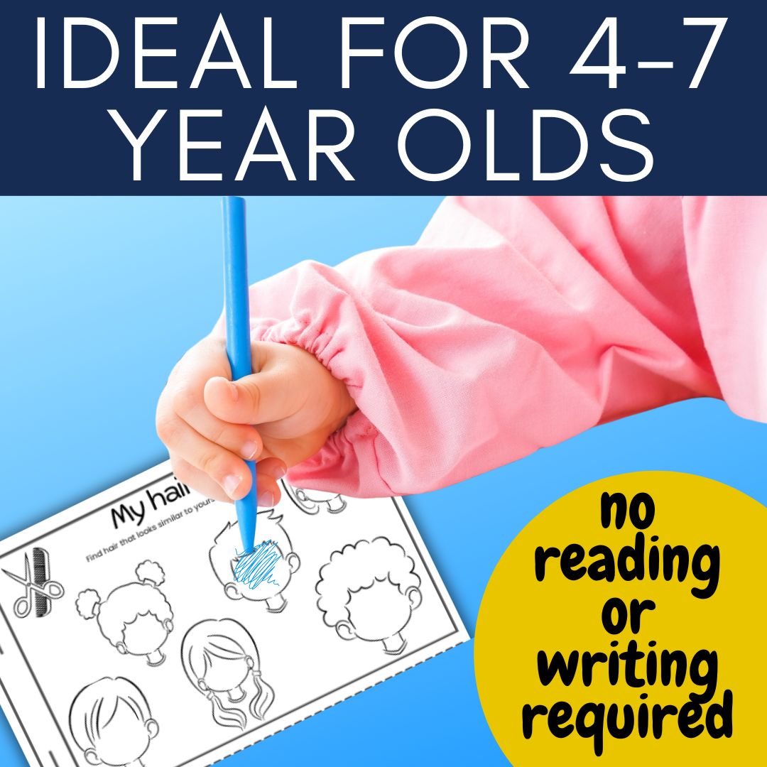 All About Me Worksheets Autism SEL Aligns with ABLLS-R H5 Answer ...