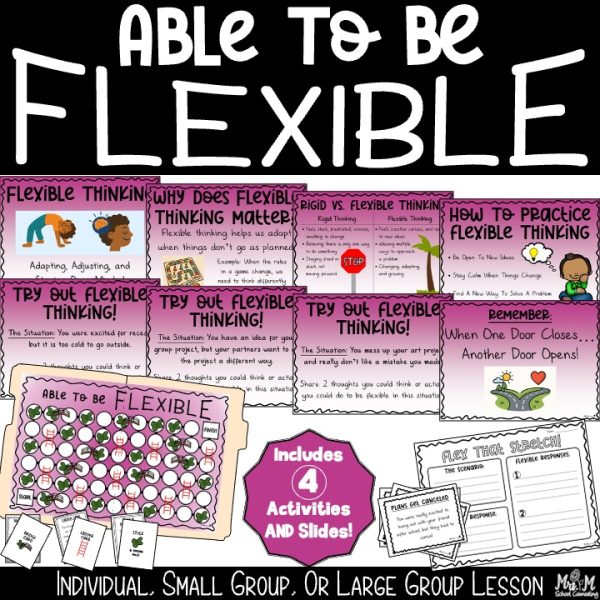 Flexibility Character Education Social Emotional Learning / Able To Be ...